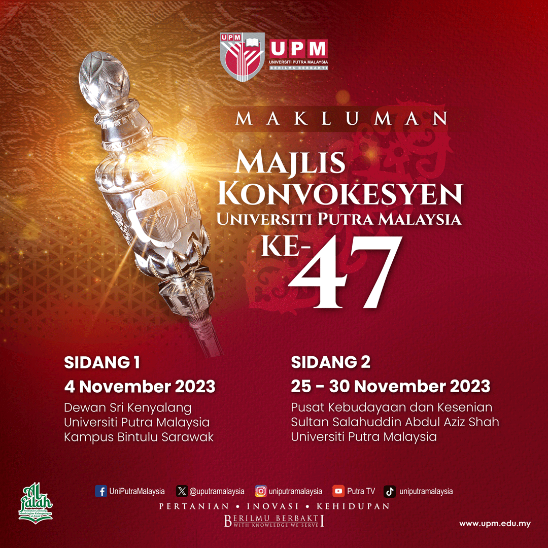 SERDANG, 9 Okt - Universiti Putra Malaysia (UPM) dijangka akan ...