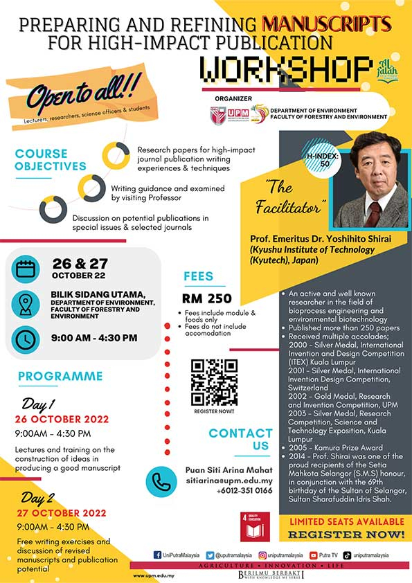 'Preparing and refining manuscripts for high-impact publication